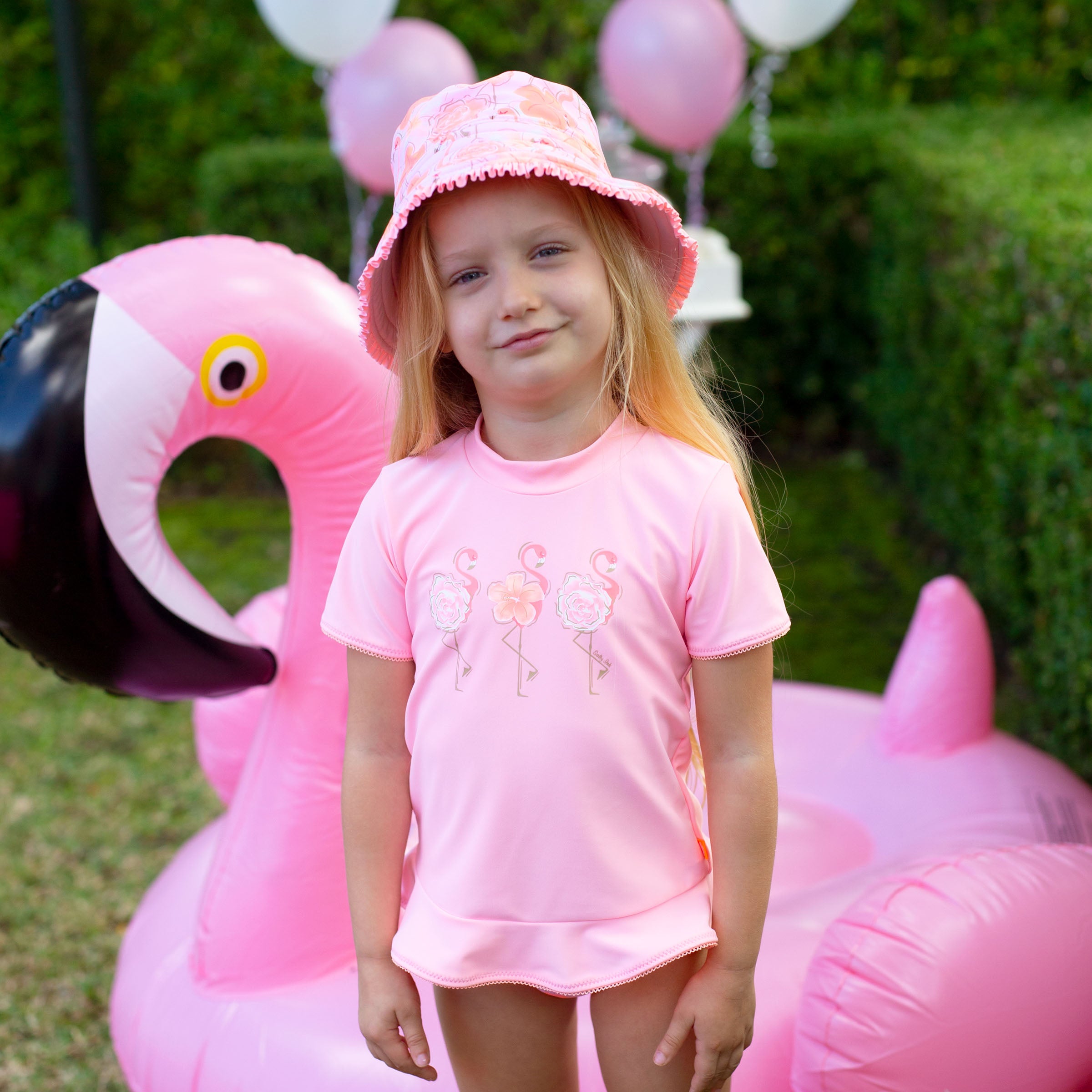 1227 Miss Flamingo Sunvest set – Salty Ink